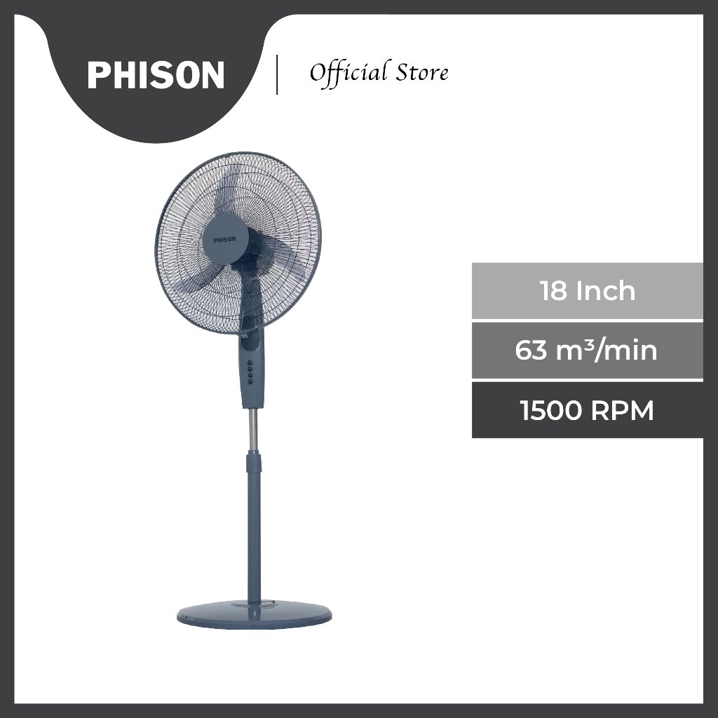Phison 18 Inch Stand Fan | PSF-6182 | Shopee Malaysia