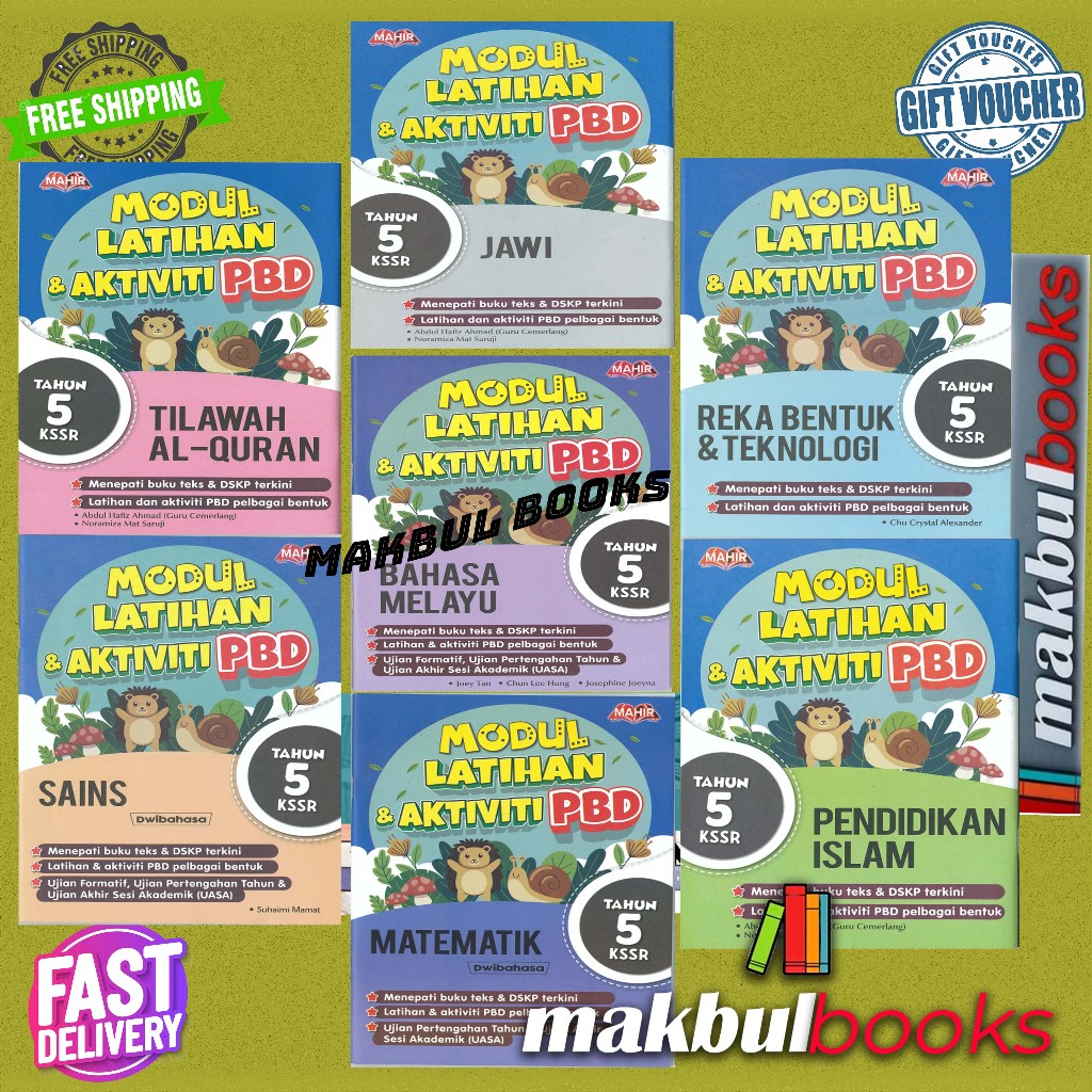 MAHIR: MODUL LATIHAN & AKTIVITI PBD TAHUN 5 KSSR (2024) | Shopee Malaysia MAHIR: MODUL LATIHAN & AKTIVITI PBD TAHUN 5 KSSR (2024) | Shopee Malaysia