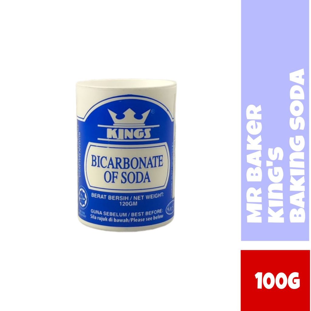 Kings Bicarbonate Of Soda / Sodium Bicarbonate / 苏打粉 100G / Halal /Mr ...