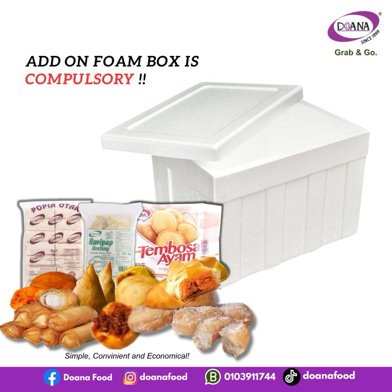 Doana Foam Box (Stryofoam) | add on Tong Putih | Shopee Malaysia