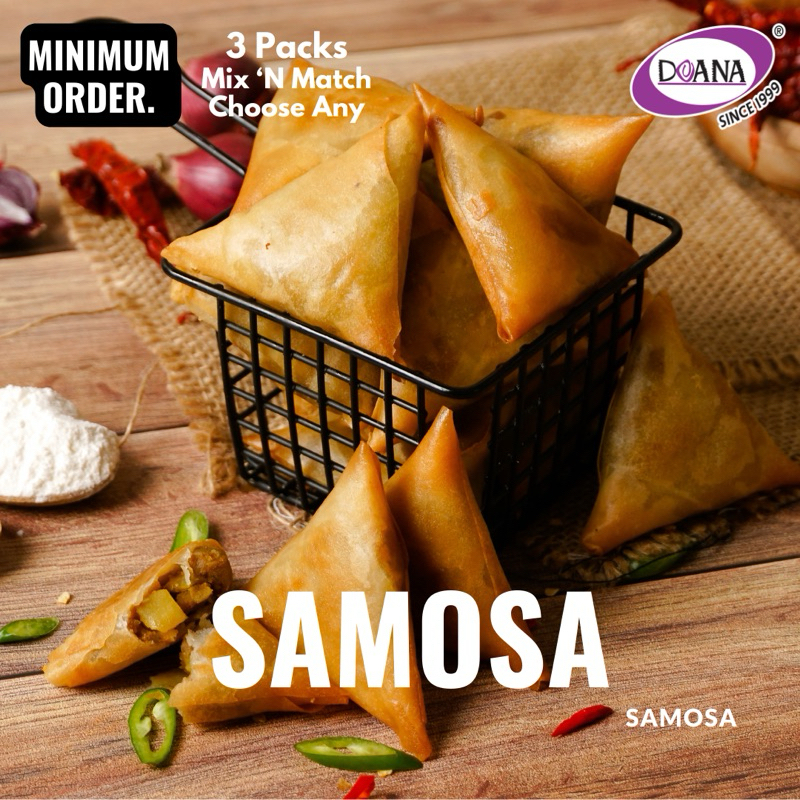 DOANA Kuih Frozen Samosa |10pcs| MINIMUM ORDER 3 PACKS MIX ANY PRODUCT ...