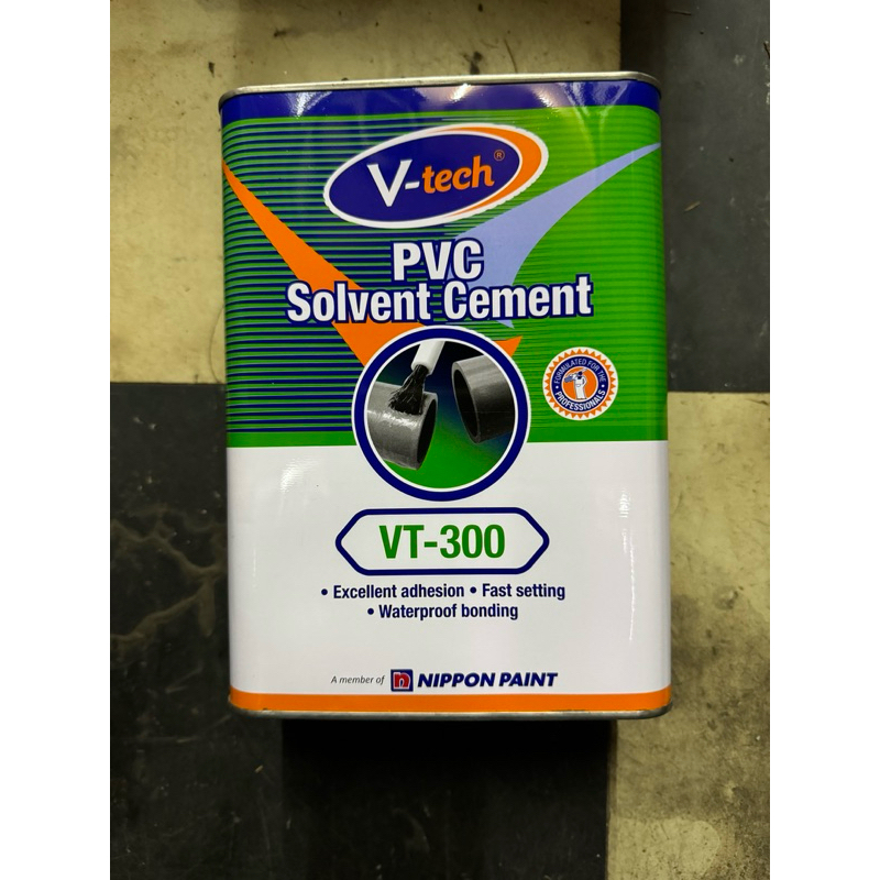 VITAL VTECH VT300 3KG Solvent Cement Gum PVC Pipe Glue BRAND V-TECH PVC SOLVENT CEMENT GLUE ...