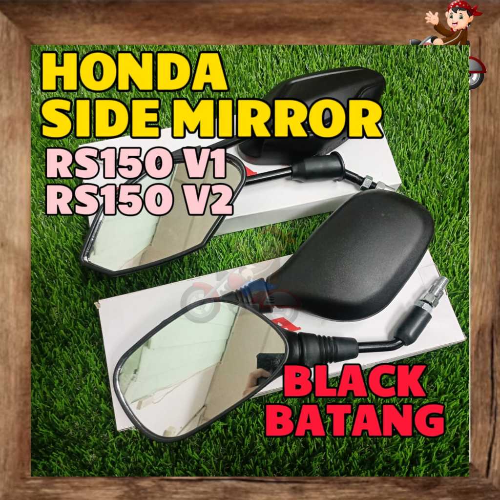 SIDE MIRROR HONDA RSX 150 RSX150 DASH NEW FI / DASH 2 FI / RS150 V1V2 ...