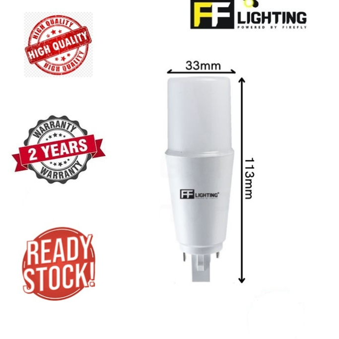 FF Lighting 10W PLC LED Rocket Bulb Cool White Color, G24 2Pin | Shopee ...