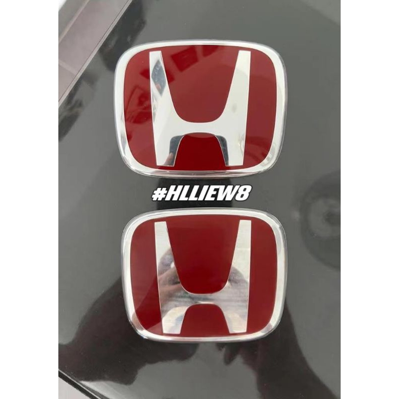 [ hlliew8 ] Honda Civic '2022 11th Gen FE FE1 FL5 Front / Rear H Emblem ...