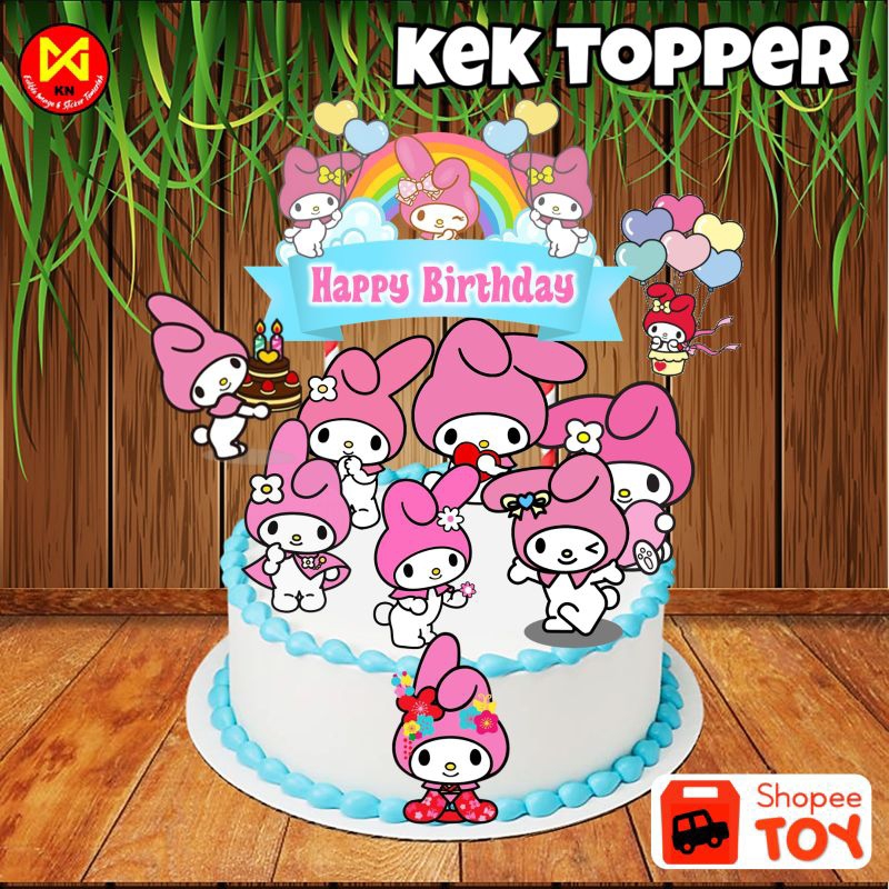 Kek Topper My Melody 2 | Shopee Malaysia