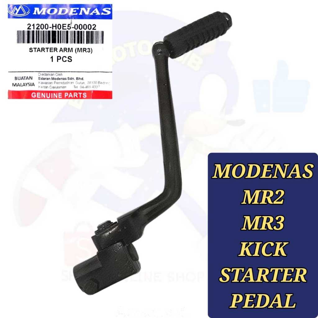 ORIGINAL MODENAS KRISS MR2 MR3 EURO3 EURO-3 MR-2 MR-3 KICK STARTER ...