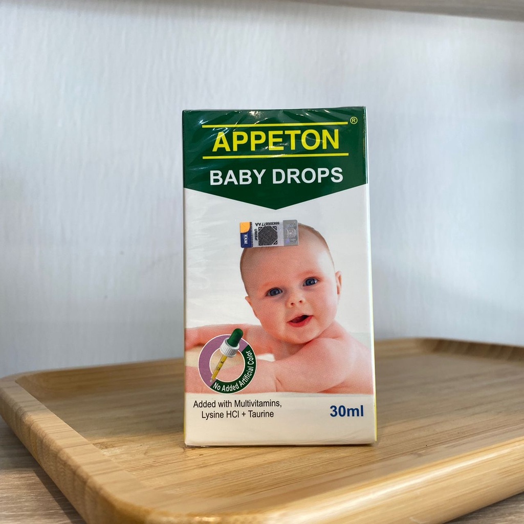 APPETON BABY DROPS 30ML | Shopee Malaysia