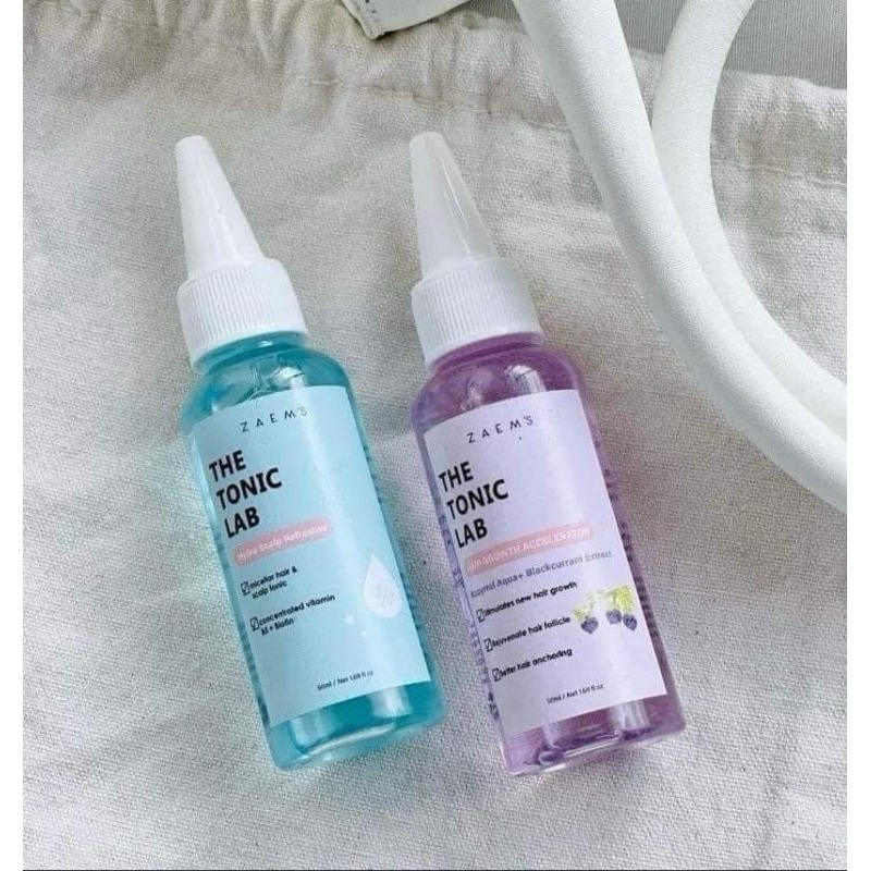 THE TONIC LAB BY ZAEM'S Hydra Scalp Refresher Blue (50ml)/ Hair Growth ...