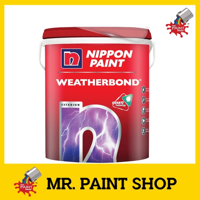 18L NIPPON WEATHERBOND (QUARTZ) - EXTERIOR PAINT | Shopee Malaysia