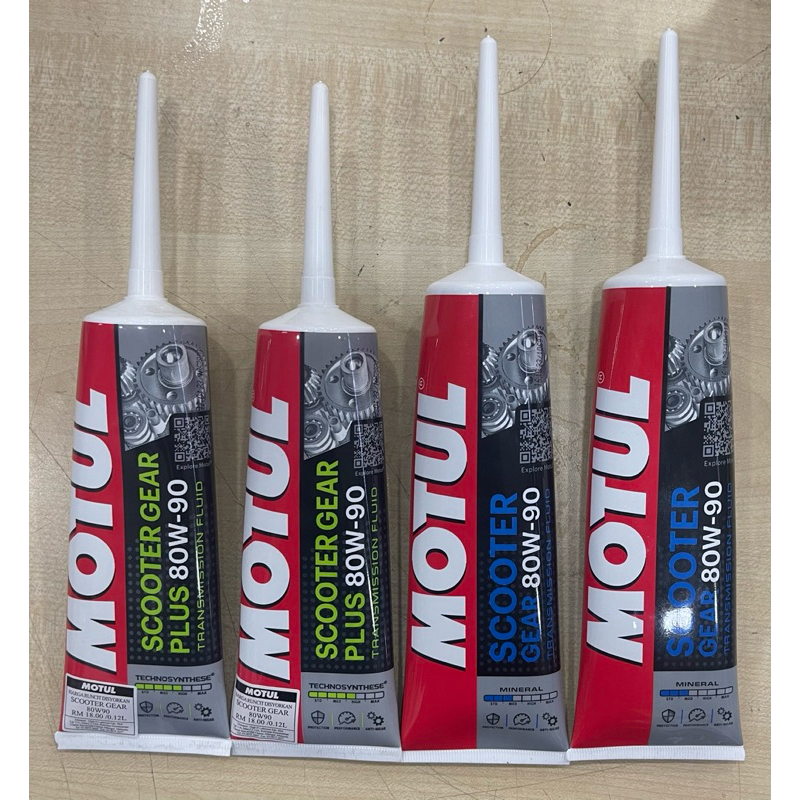 100% ORIGINAL - MOTUL SCOOTER 80W-90 GEAR OIL 120ML /150ML MINYAK GEAR ...