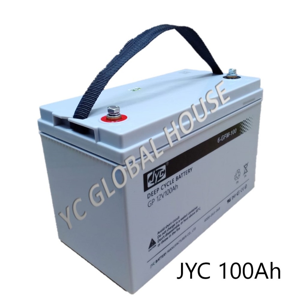 NPP JYC 100 Solar Gel type DEEP CYCLE Battery NPG12-100AH 12V GFM 100Ah (Ready Stock in Malaysia ...