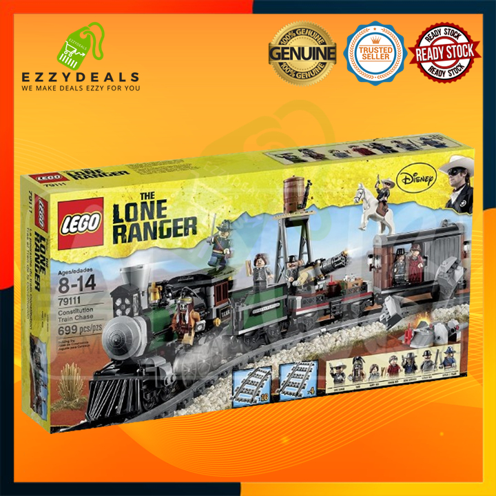 [Original] Lego 79111 The Lone Ranger Constitution Train Chase Cowboy ...