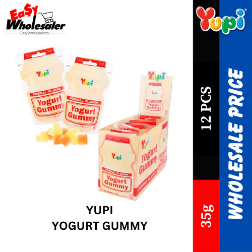 YUPI YOGURT GUMMY ORIGINAL (1 box x 12's x 35G) | Shopee Malaysia