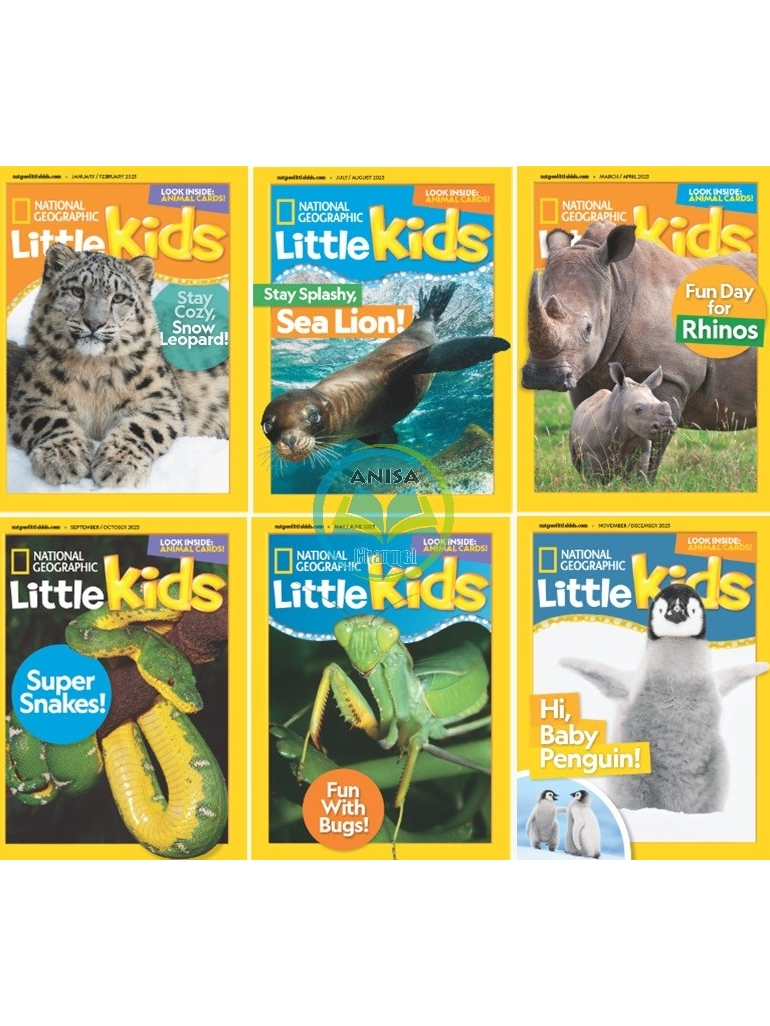 [eMagazine/PDF] National Geographic Little Kids – Full Year 2023 Issues Collection (6 Issues ...