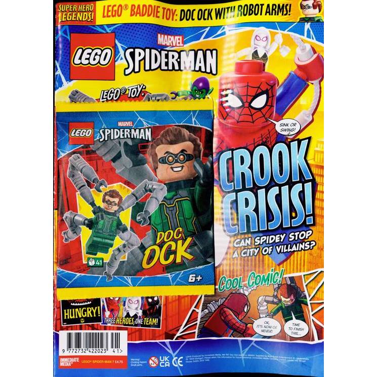 【LitraBrix】LEGO SUPER HERO LEGENDS Magazine (UK, SPIDER-MAN, Issue #7 ...