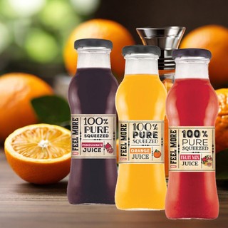 DIMES Feel More 100% Pure Squeezed Fruit Juice (Pomegranate, Fruit Mix ...