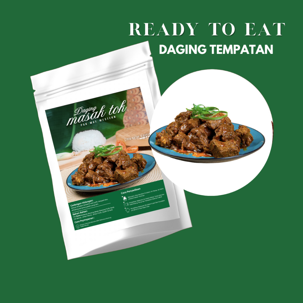 DAGING MASAK TOK by PAK MAT WESTERN BRAND 200g | Shopee Malaysia