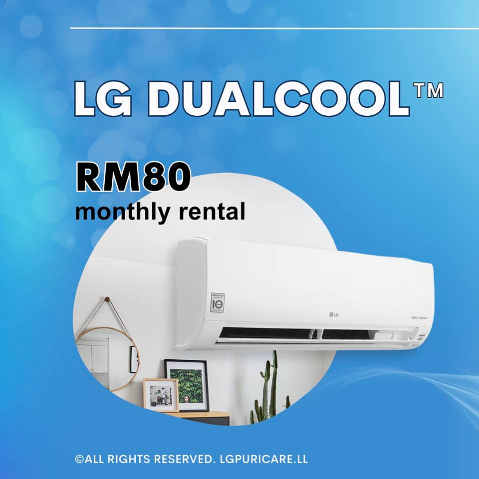 LG Air Conditioner Dual Inverter Special Promo Rent Up - 5 tahun Sewa ...