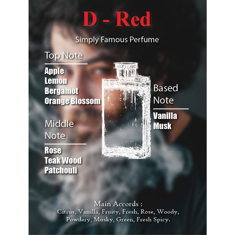 Simply Famous - D Red Eau De Parfum | Shopee Malaysia