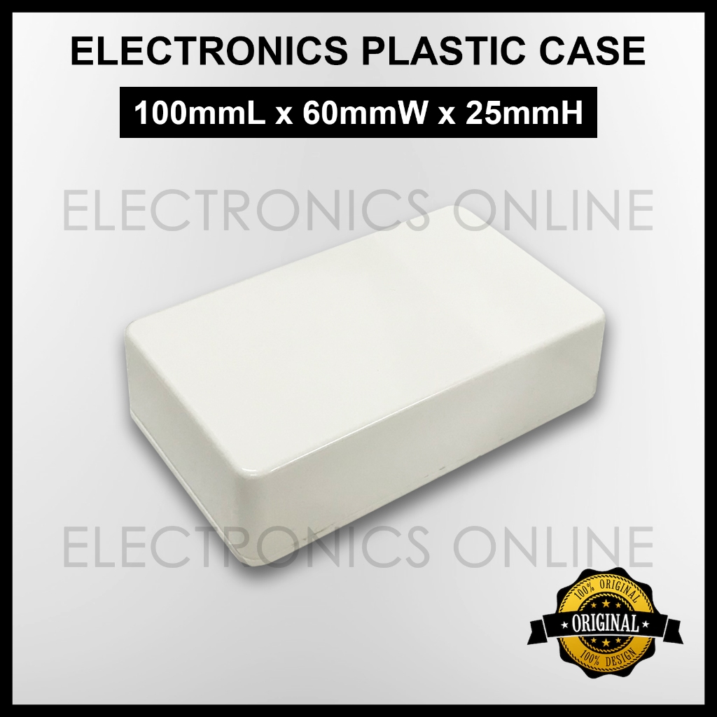 Plastic Casing Plastic Case 100 x 60 x 25mm Electronic Case Project Box ...
