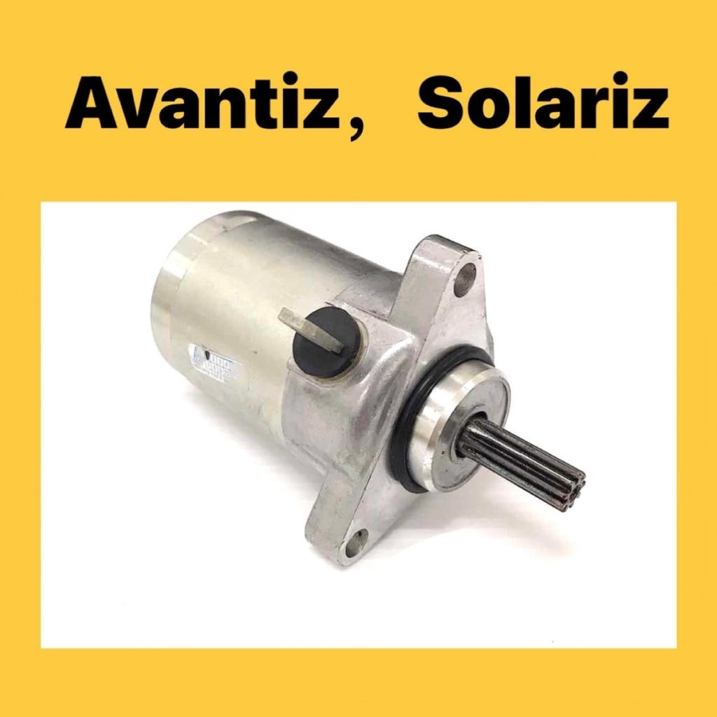 YAMAHA SOLARIZ AVANTIZ STARTER MOTOR // SAMA EGO AVANTIZ EGO SOLARIZ ...