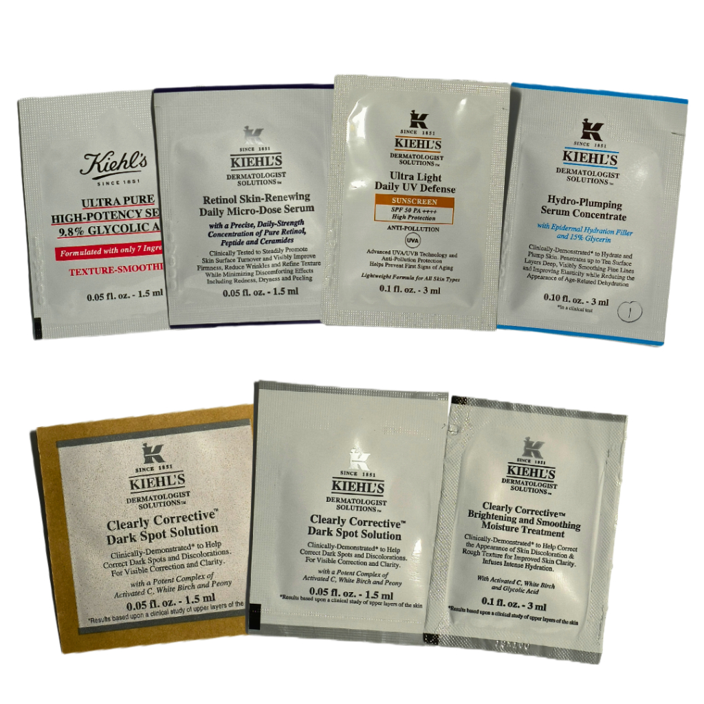 [READY STOCK] Kiehl's Skincare Sunscreen (trial/travel/sample/sachet ...