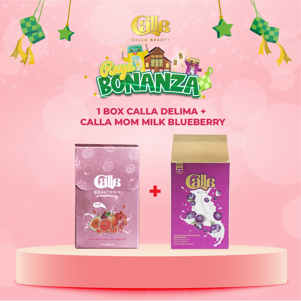 CALLA Kombo 1 BOX CBS + Calla Mom Milk | Susu Kambing Berperisa ...
