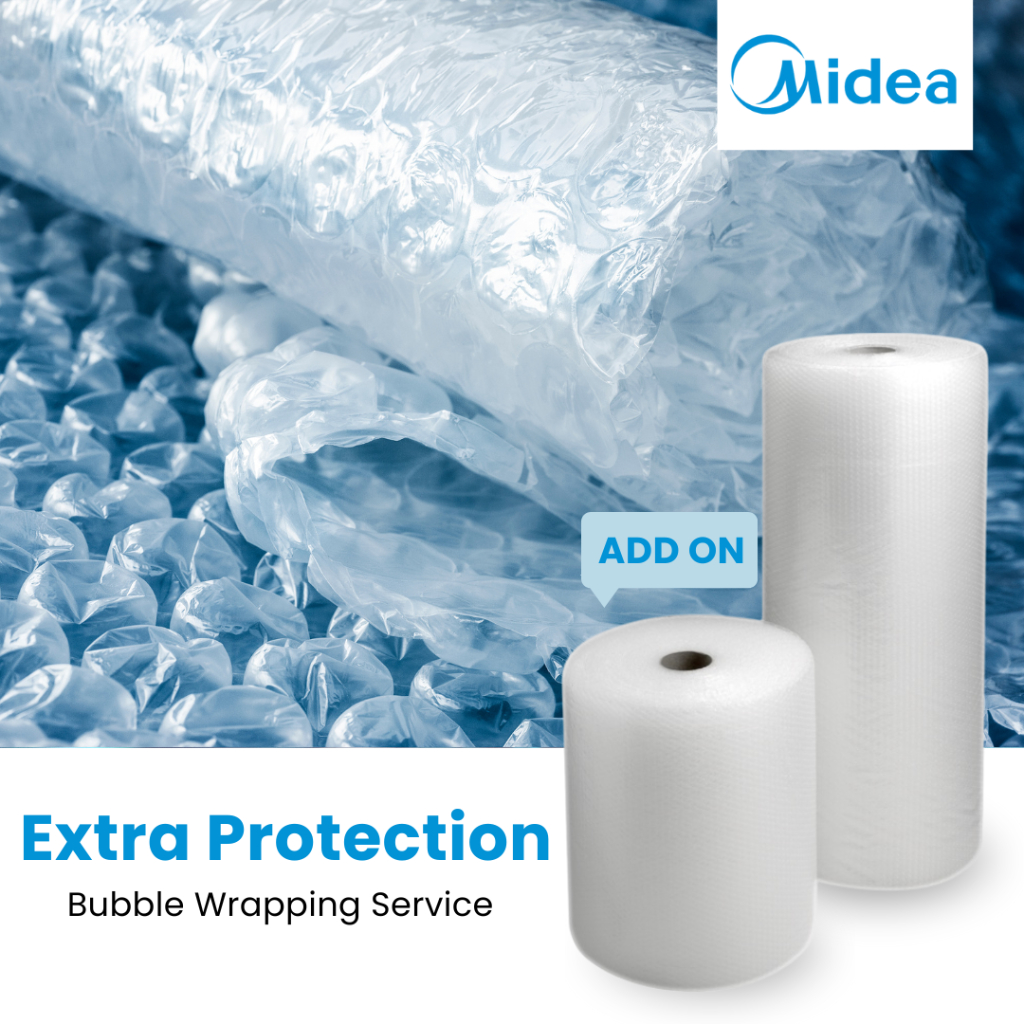 Midea Extra Protection Bubble Wrapping Service for Enhanced Security ...