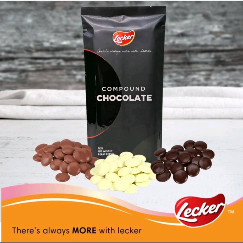 Lecker Compound Chocolate Nuggets / Coins / Buttons 1kg | Shopee Malaysia