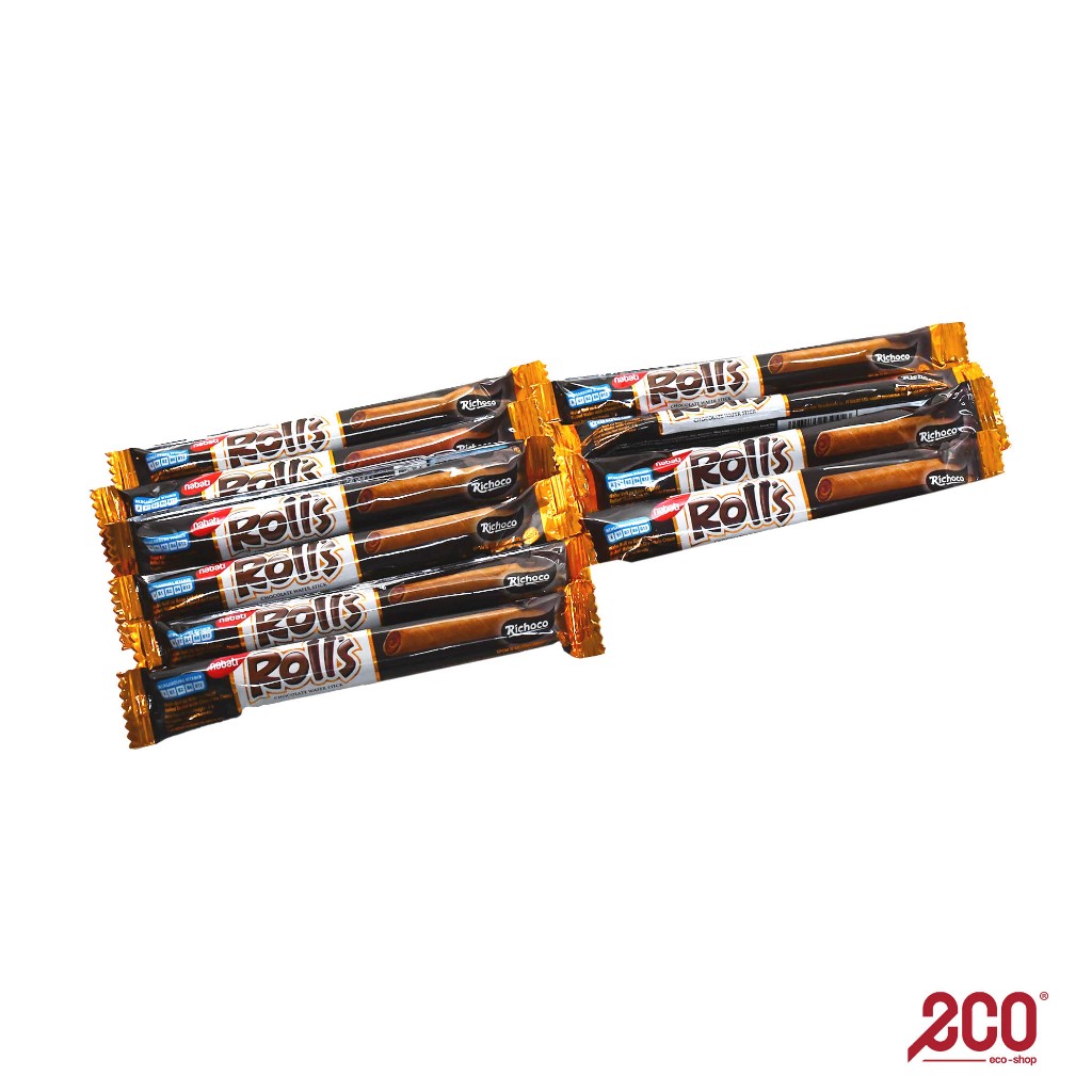 Nabati Richoco Rolled Wafer Stick With Chocolate Cream (9pcs/pack ...