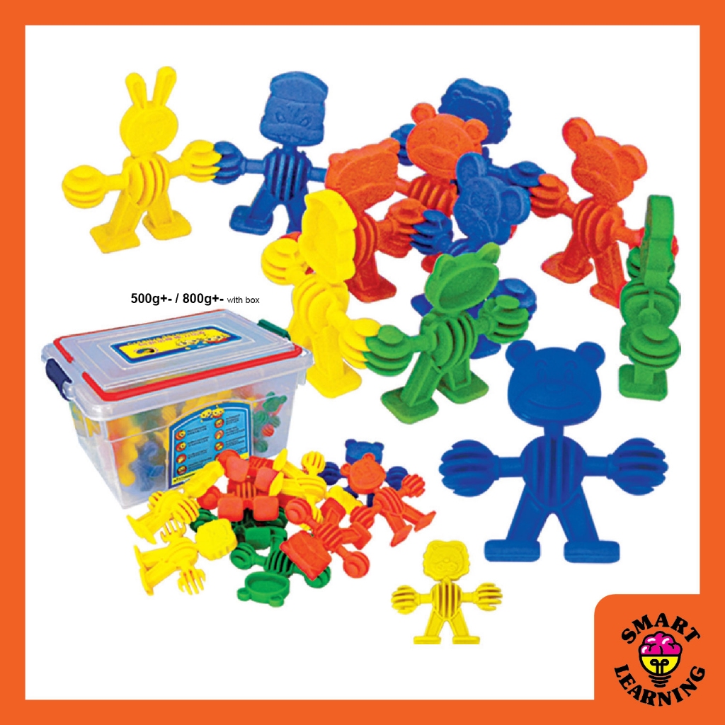 🔥READY STOCK🔥 PLASTIC ANIMALS BUILDERS BLOCK CONNECTION INTERLOCKING ...