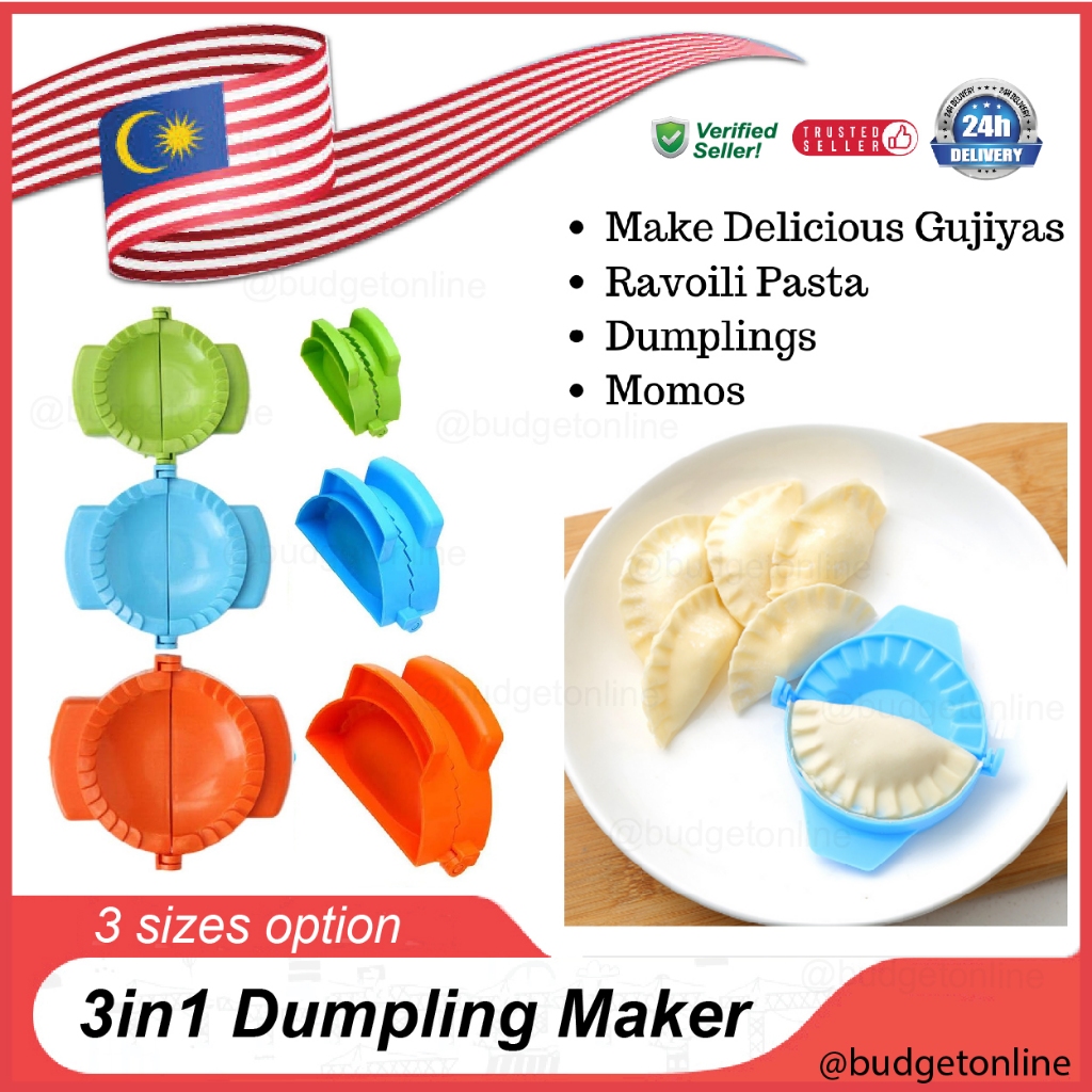 Multicolor 3in1 Dough Press Dumpling Maker Currypuff Maker Samosa Mould ...