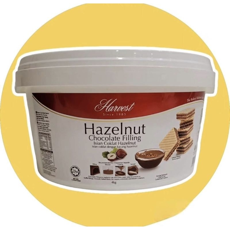 Harvest Hazelnut Chocolate Filling and Spread 4kg | Shopee Malaysia