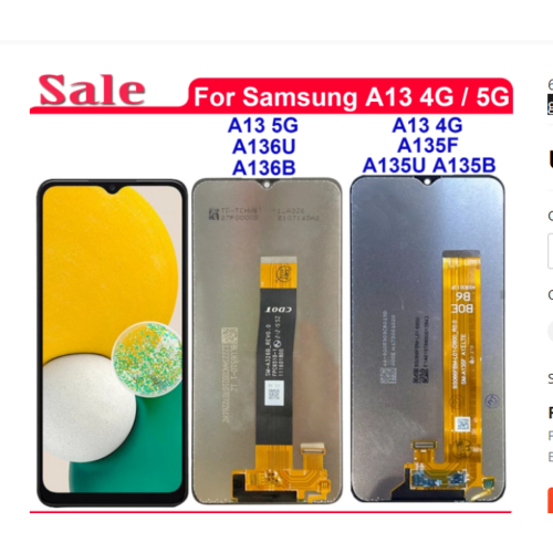 SAMSUNG A13 A23 M23 M33 5G SAMSNG A13 A23 M23 4G SM A135 A136 A235 A236 ...