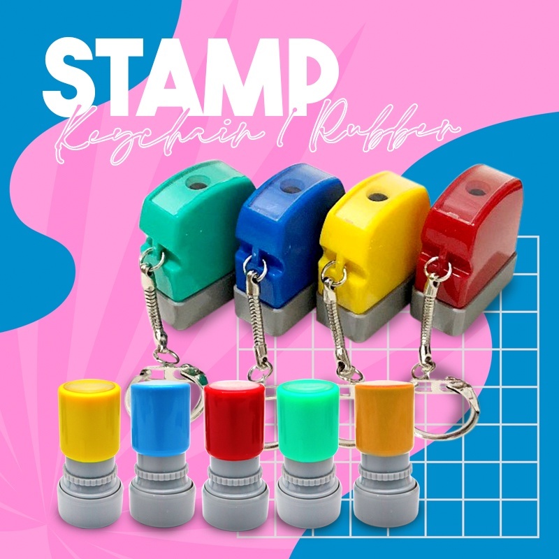 35*40mm Printable Photosensitive Self-Inking Key Chain Stamp Self ...
