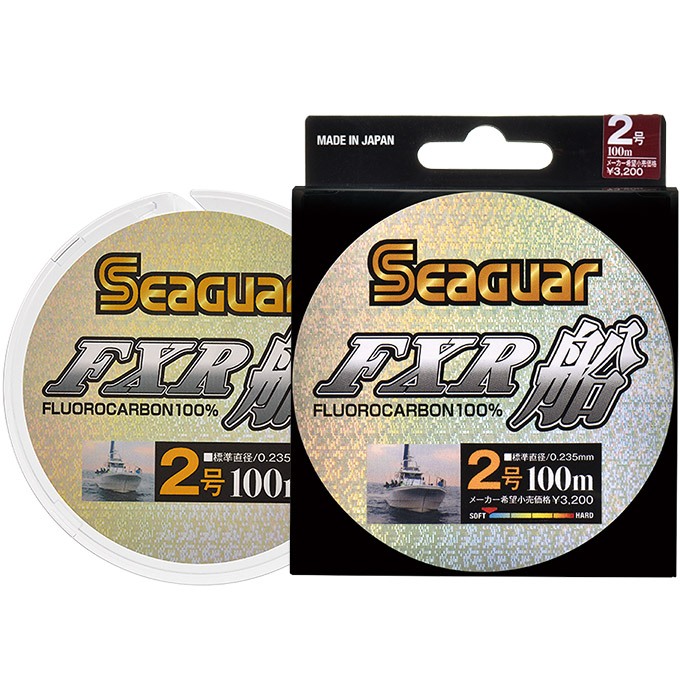 SEAGUAR FXR Fune 100% Fluorocarbon - 100mtr Boat Fishing | Shopee Malaysia