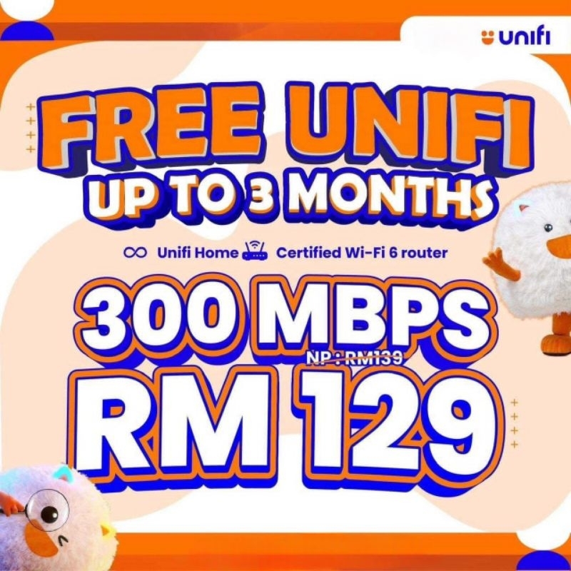 UNIFI HOME FIBRE 🔥🔥💯 | Shopee Malaysia