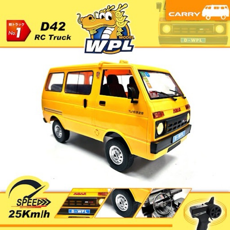 WPL D42 1/10 RC Van RTR | Shopee Malaysia