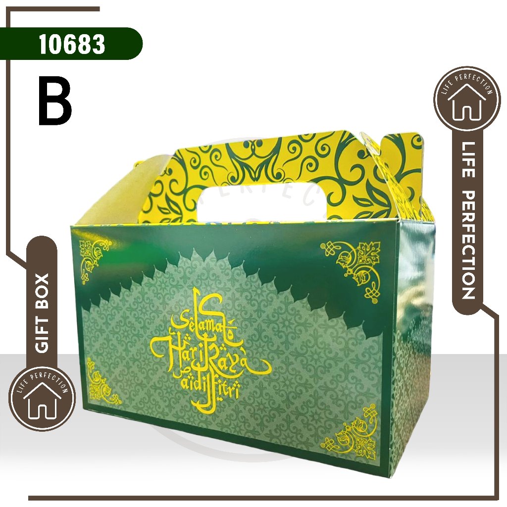 2024 Hari Raya Aidilfitri Gift Box Kotak Kuih Raya Packaging Gift Bag ...