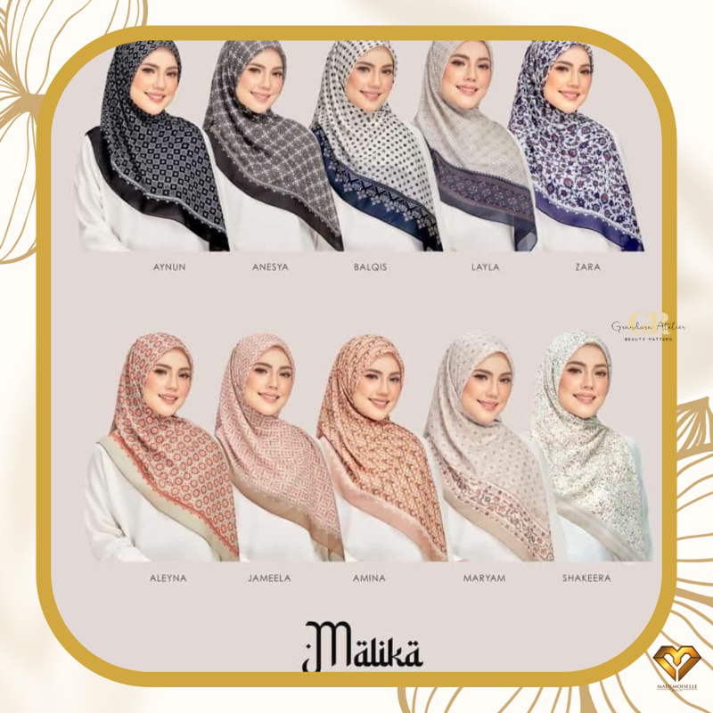 🔥READY STOCK 🔥 Tudung Ruffle Malika | Tudung Bawal Plain | Blossom 2.0 ...