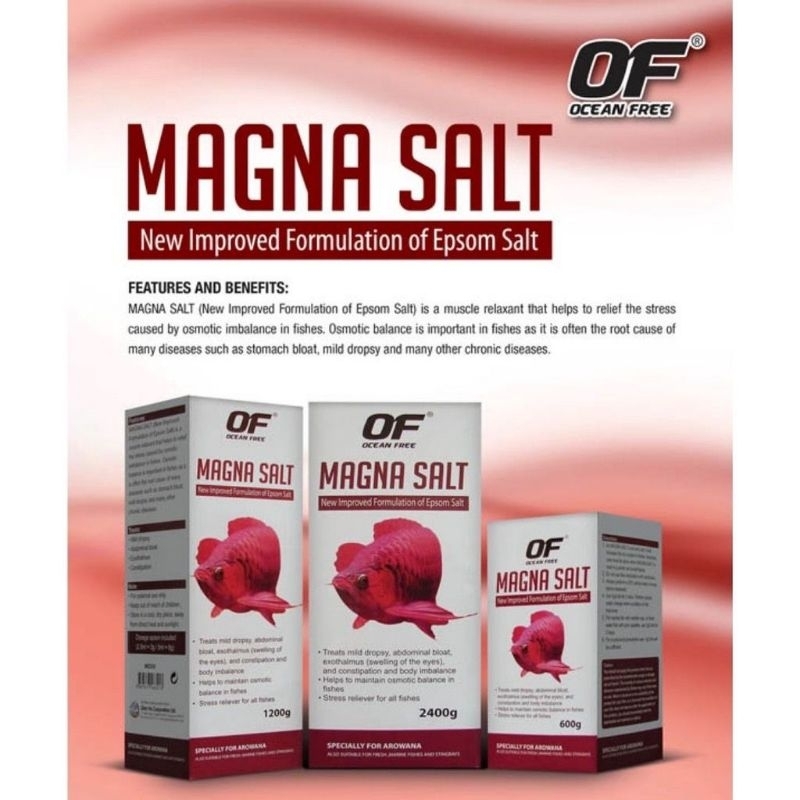 OCEAN FREE MAGNA SALT 600g / 1200g / 2400g | Shopee Malaysia