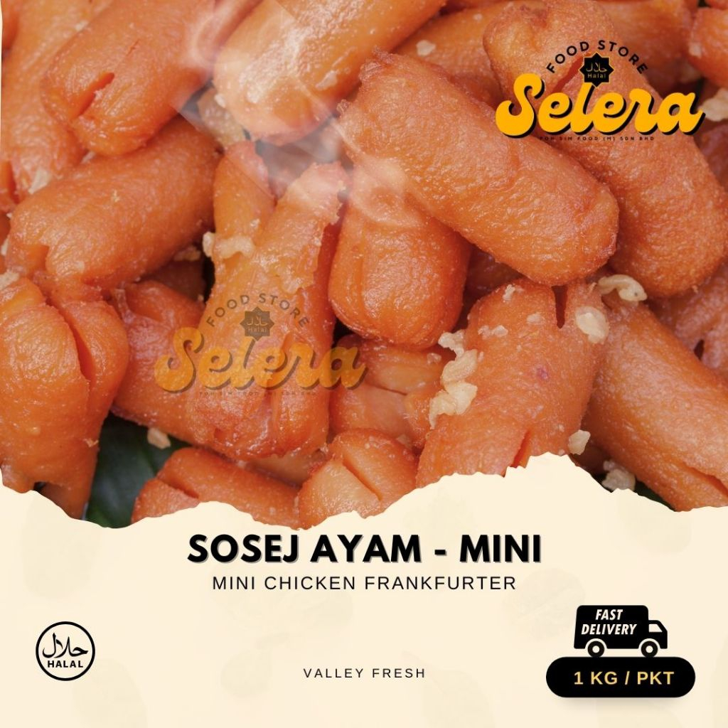 【SELERA】SOSEJ AYAM-MINI (1KG) | Shopee Malaysia