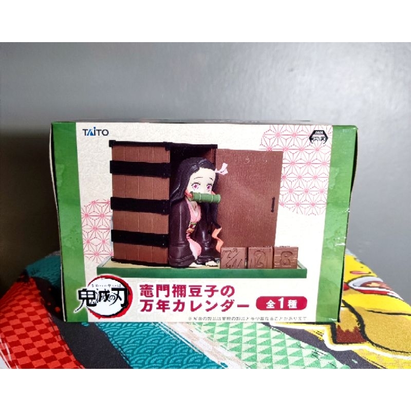 Original Figure Taito Demon Slayer Nezuko Kamado Perpetual Calendar ...