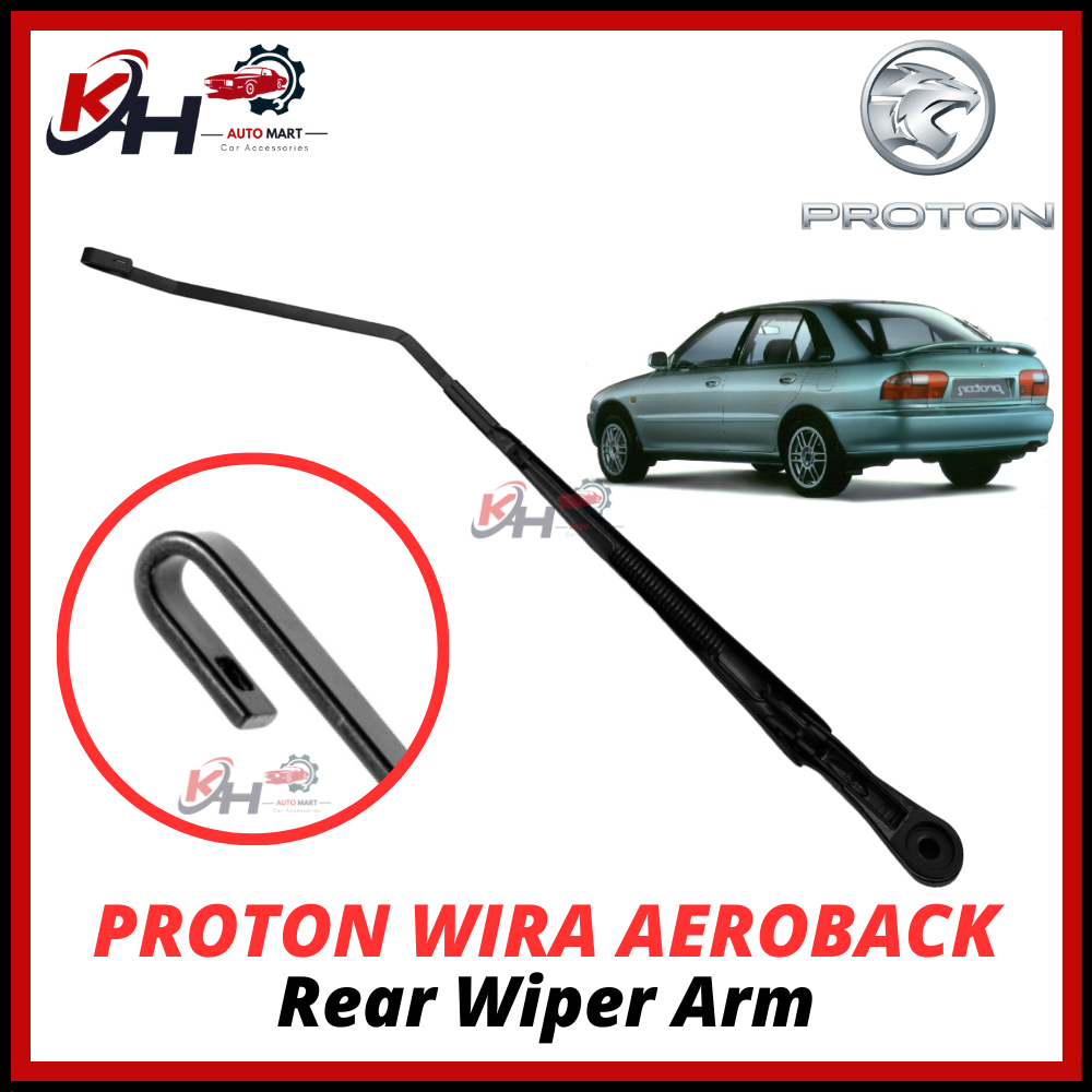 PROTON WIRA A/B AEROBACK REAR WIPER ARM (OEM) WIPER BESI BELAKANG LOCAL ...