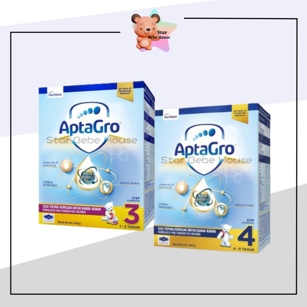 Nutricia Aptagro Step 3/4 (600g) | Shopee Malaysia