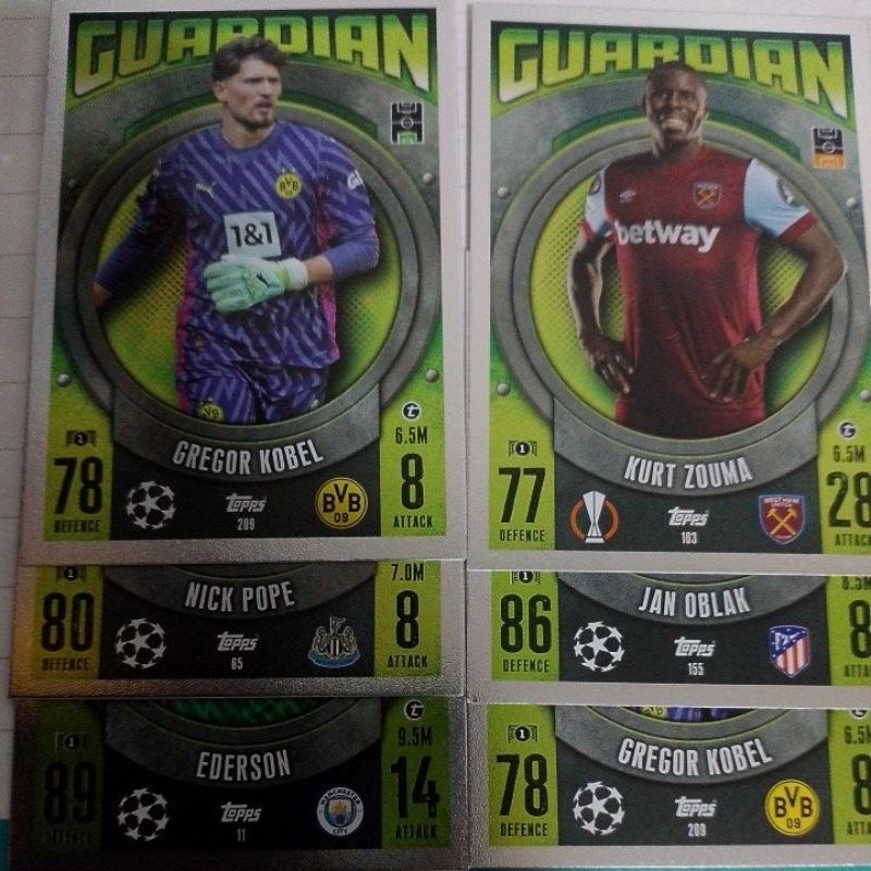 23/24 Guardian Cards (Jan Oblak,Kobel) | Shopee Malaysia