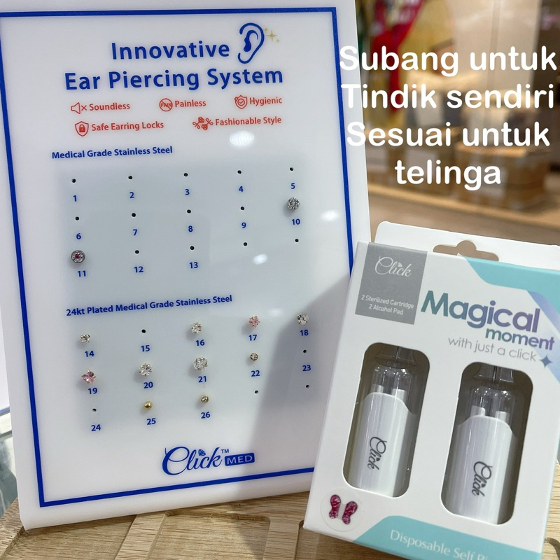 Subang Tindik Magical(Stainless Steel ) | Shopee Malaysia
