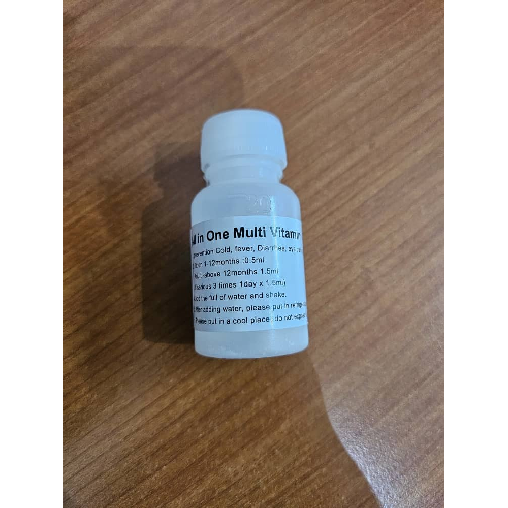 ORIGINAL All In One 20ml Ubat Selsema, Demam, Sakit Mata & Cirit ...