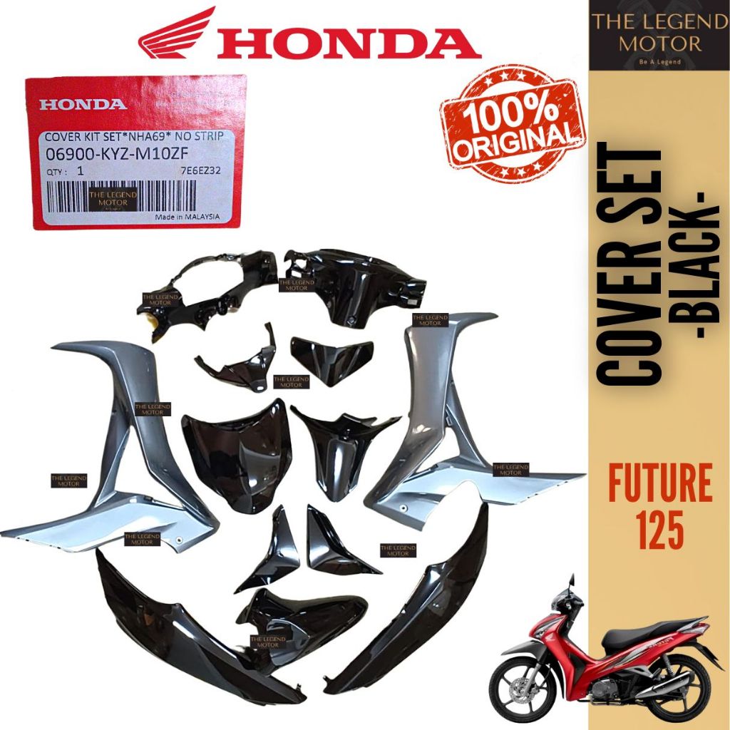 100% ORIGINAL HONDA FUTURE 125 FUTURE125 06900-KYZ-M10ZC COVERSET COVER ...